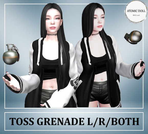 Second Life Marketplace Toss Grenade